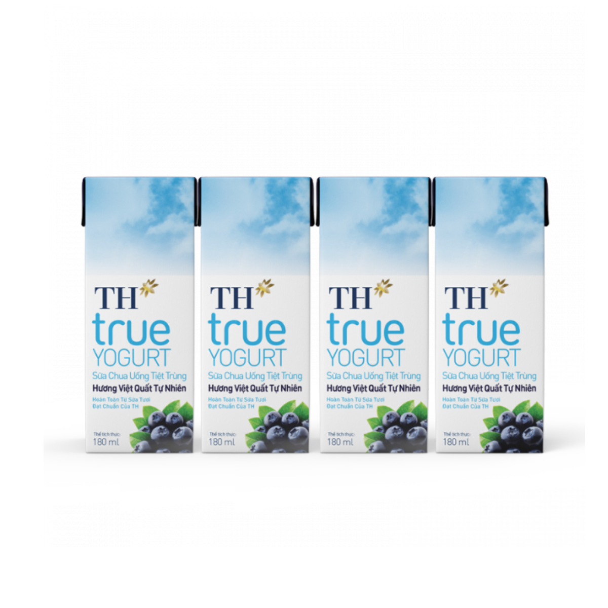 [TH True] Yogurt UHT Drink Blueberry FLV 180ml - VeeFood