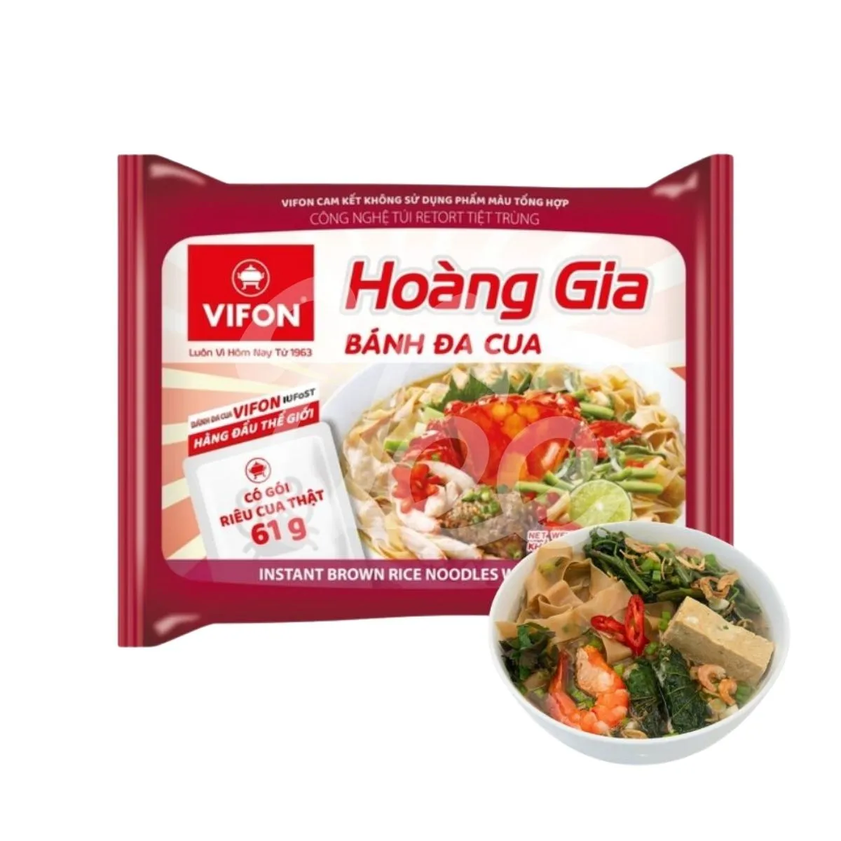 [VIFON] Royal Crab Noodle 120g - VeeFood
